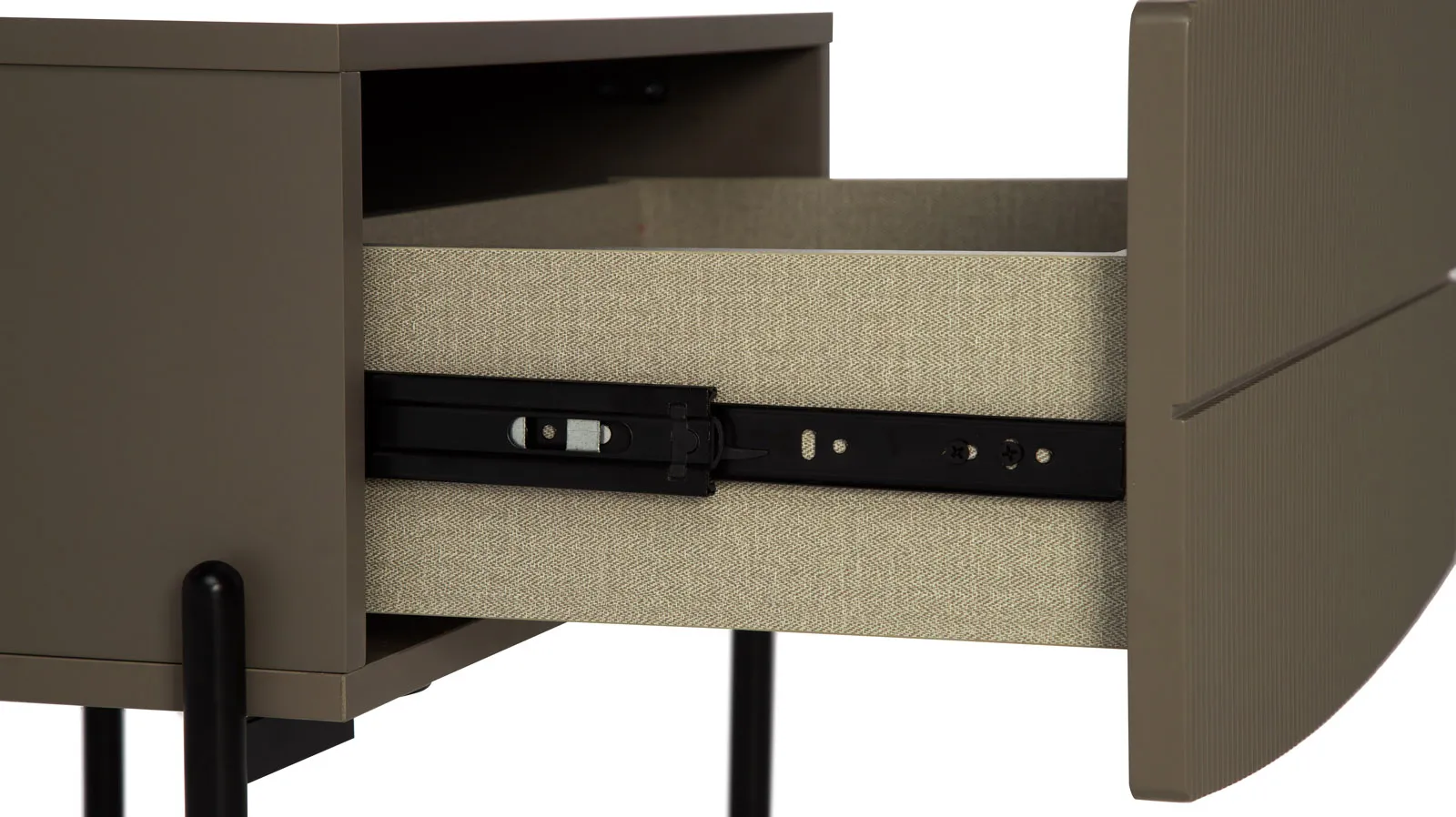 Тумба прикроватная Lilit, цвет Stone matt Корпус и столешница - МДФ ...